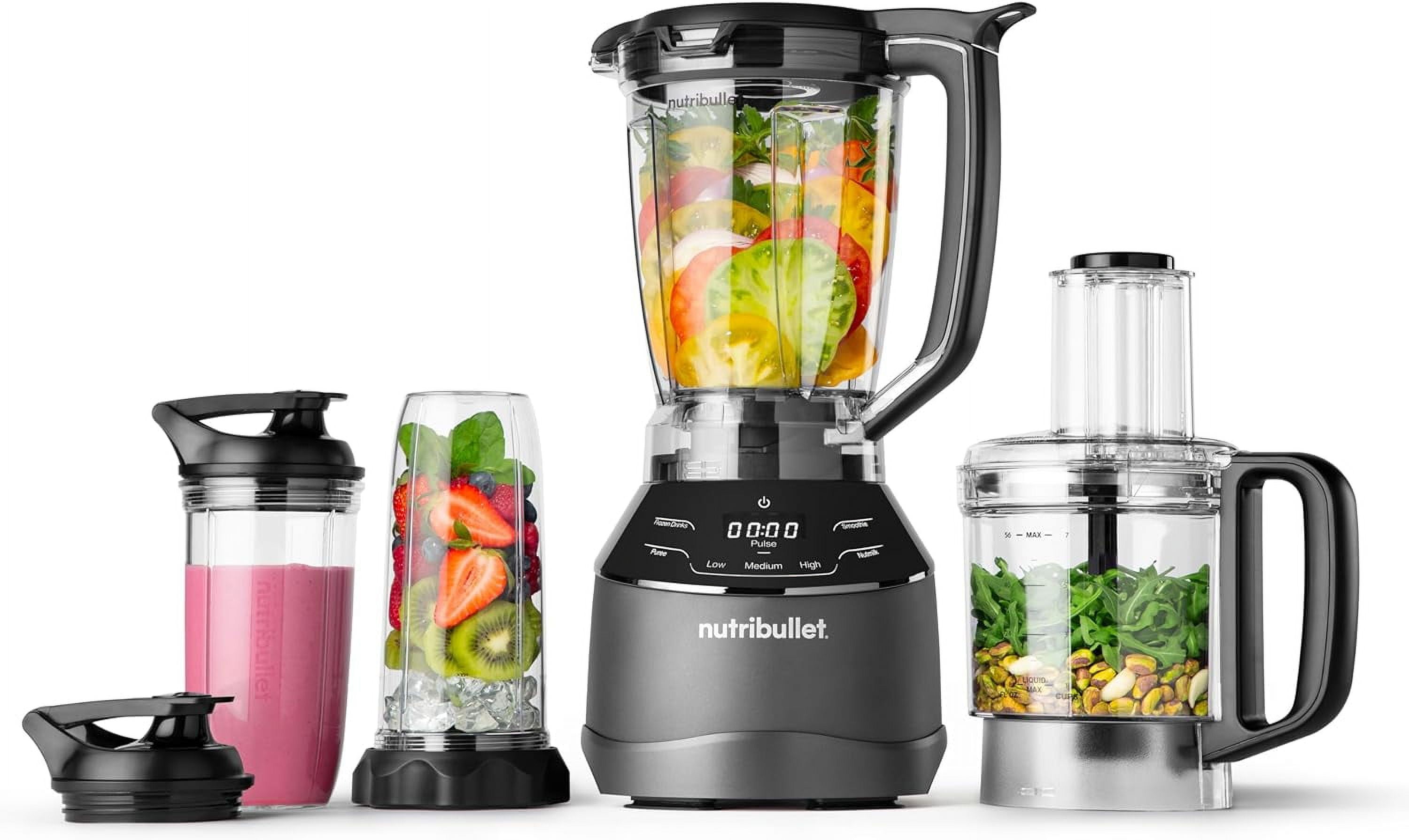 nutribullet Triple Prep System NBKS50100, Black - Walmart.com