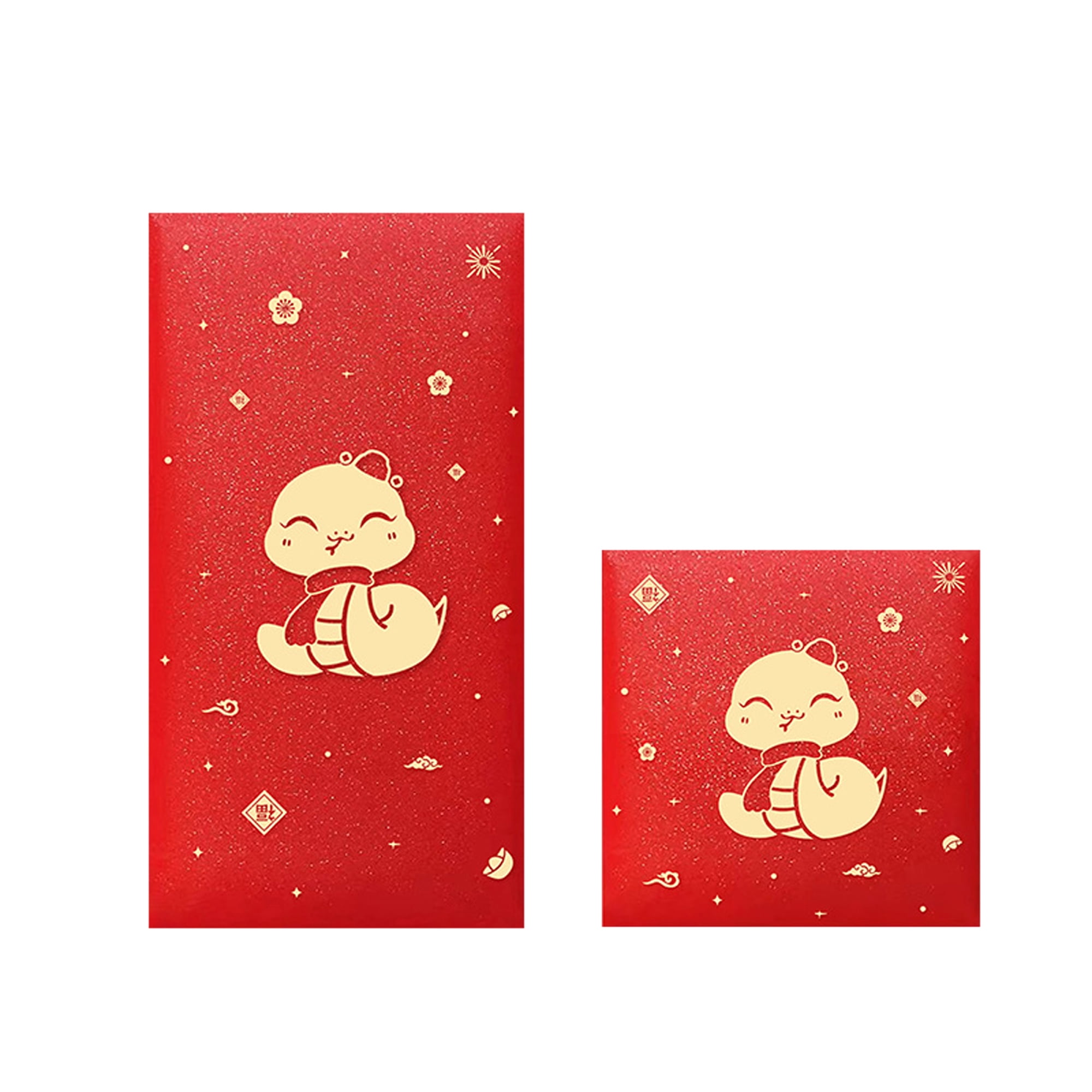 nvzhuang 2025 New Year Red Envelope, Snake Lucky Money Envelope Red ...