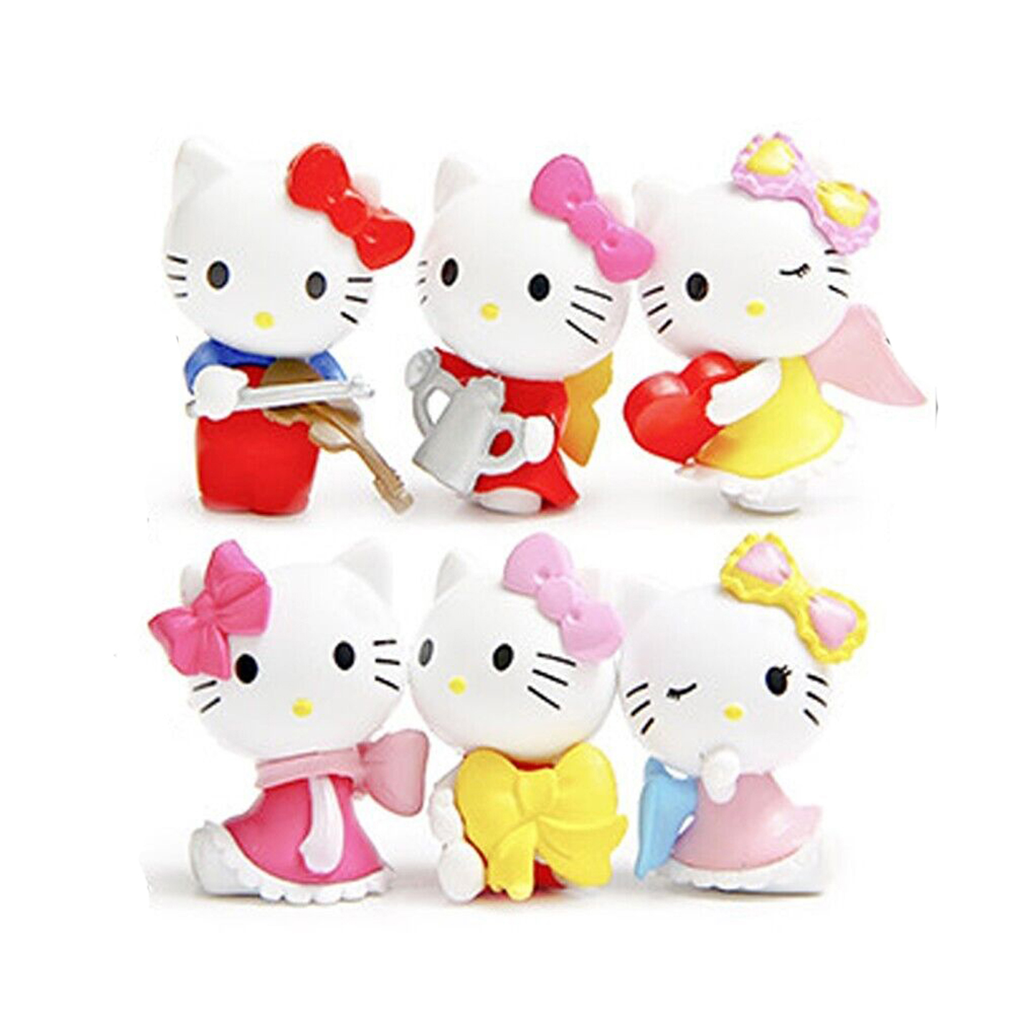 nvzhuang [Authorized] Sanrio Melody Toy Figure Cake Topper Cute Cartoon ...
