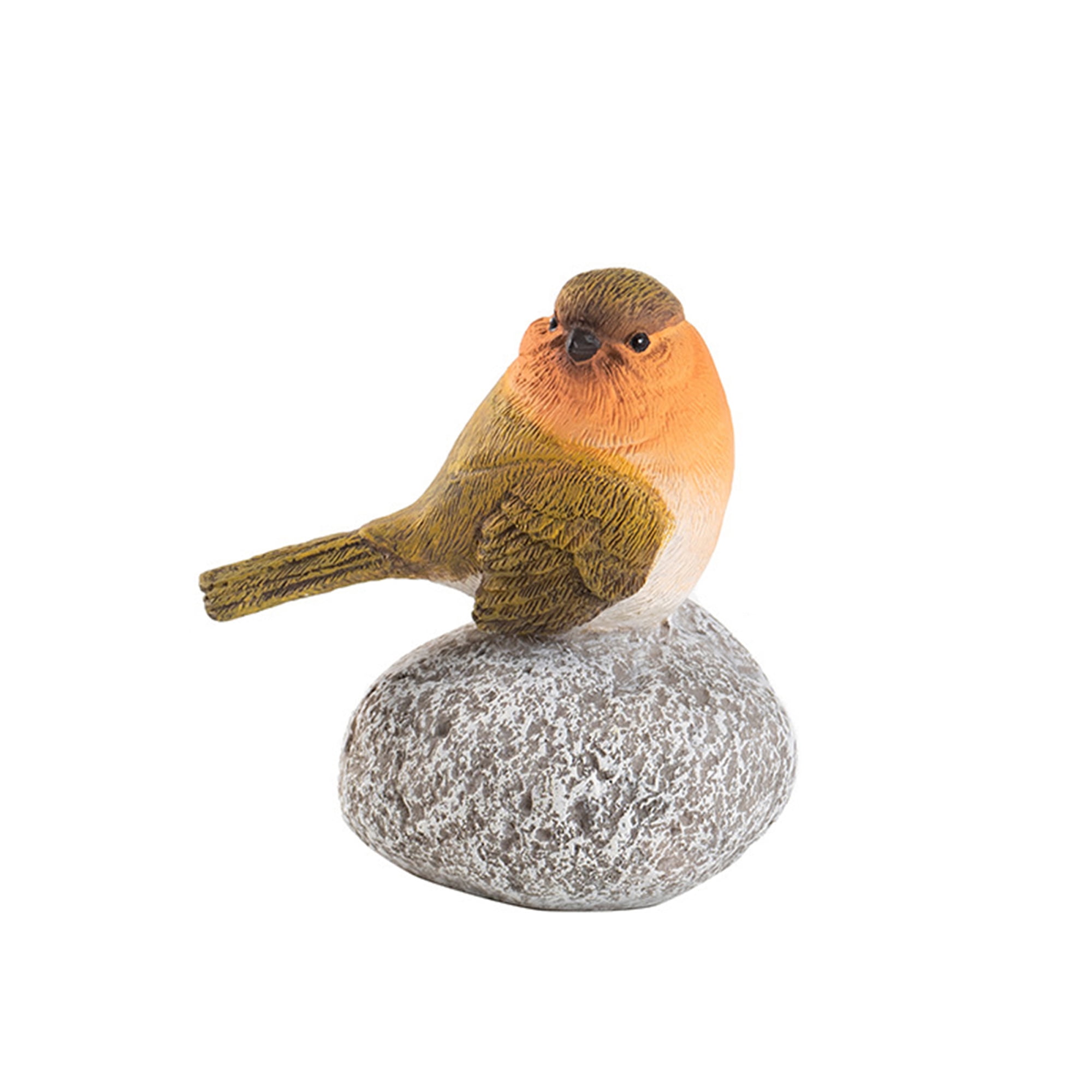 nvzhuang Bird Figurines Simulation Realistic Small Resin Garden Animal ...