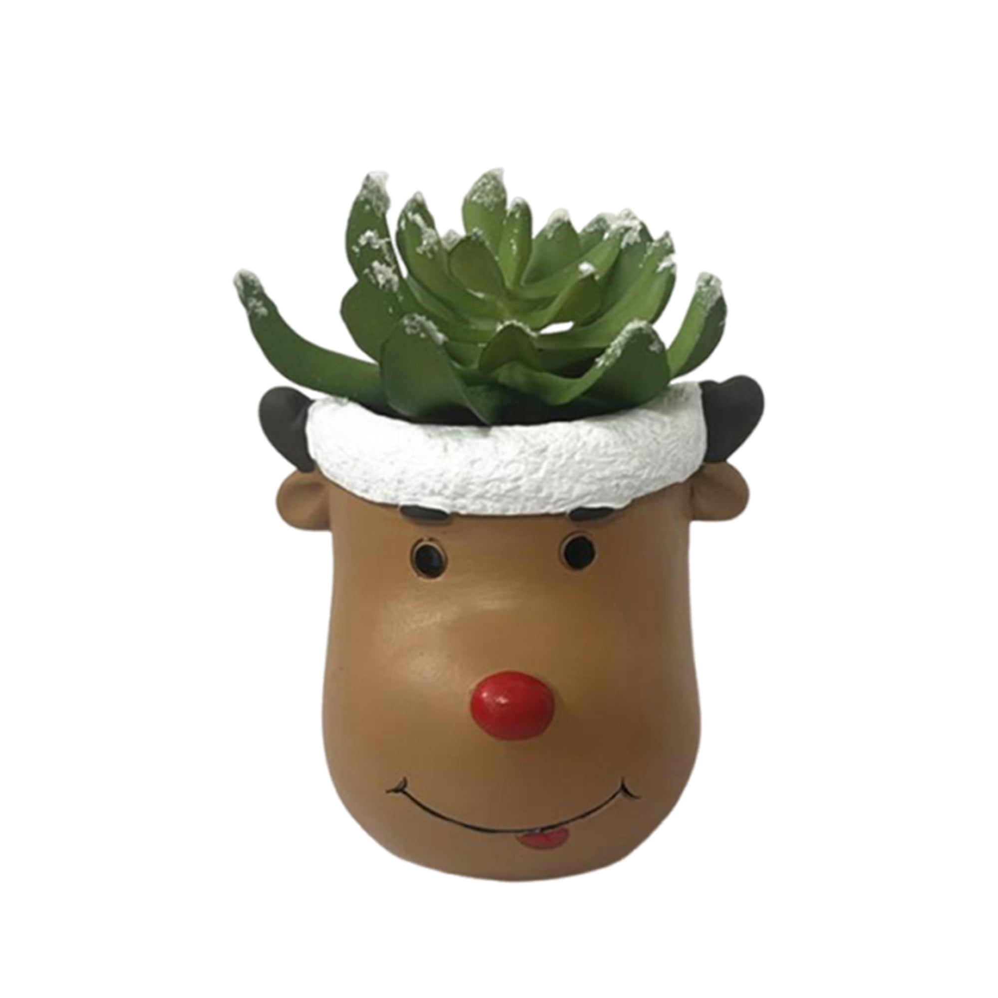 nvzhuang Holiday Planter, Plant Pot with Drainage Flower Pots for ...