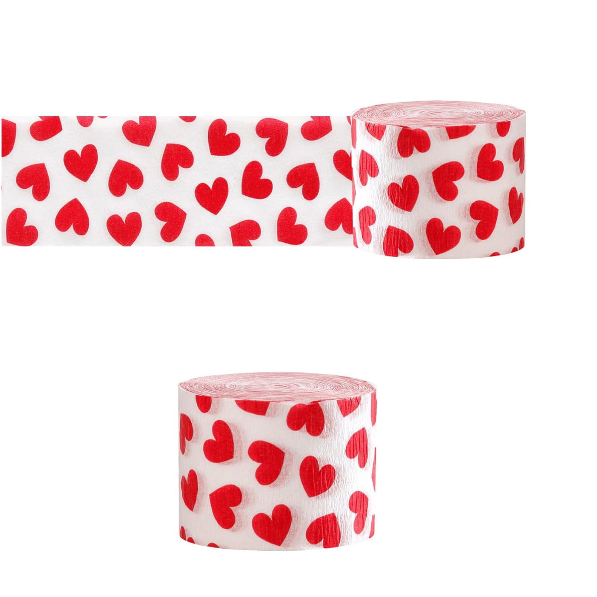 nvzhuang Valentine's Day Bulletin Board Border Red Heart Pattern Self ...