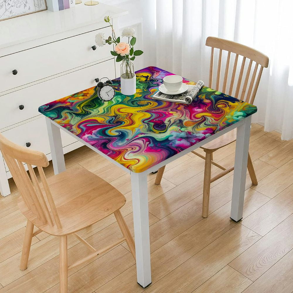 nygtbtfer Abstract Table Cloth Rectangle Tablecloth Outdoor Washable ...
