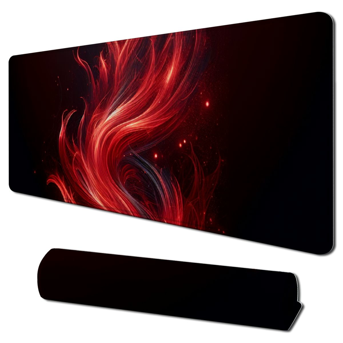 nygtbtfer Black Background Red Color Paint Explosion Red Black Mouse ...