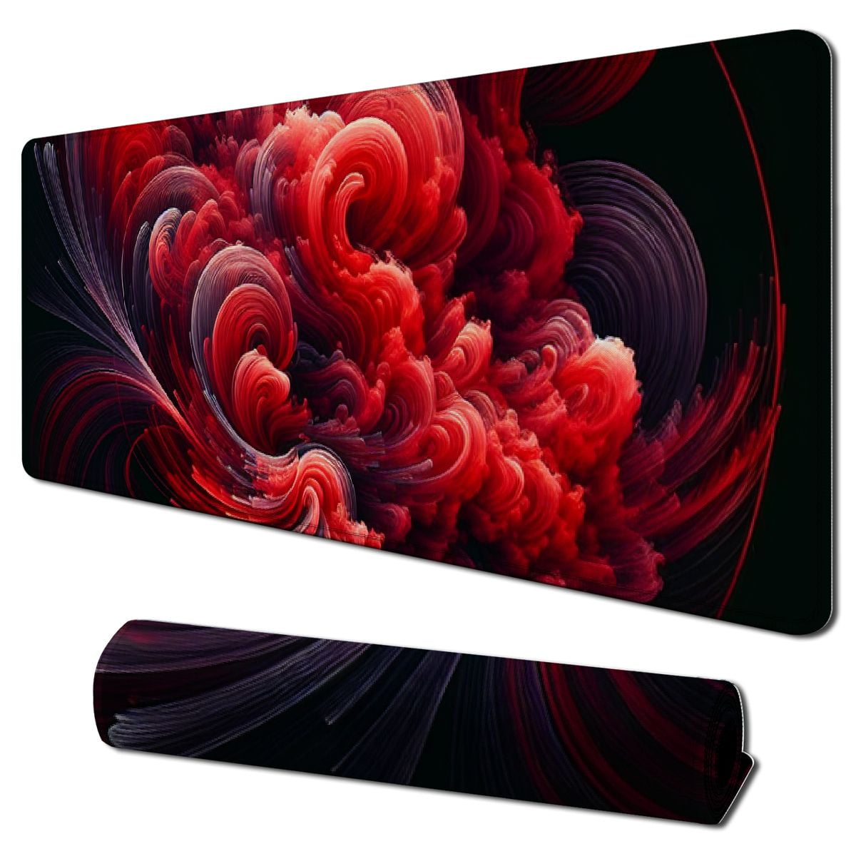 nygtbtfer Black Background Red Color Paint Explosion Red Black Mouse ...