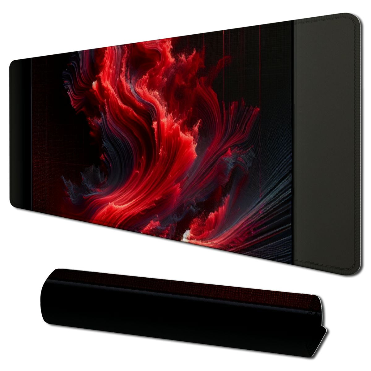 nygtbtfer Black Background Red Color Paint Explosion Red Black Mouse ...