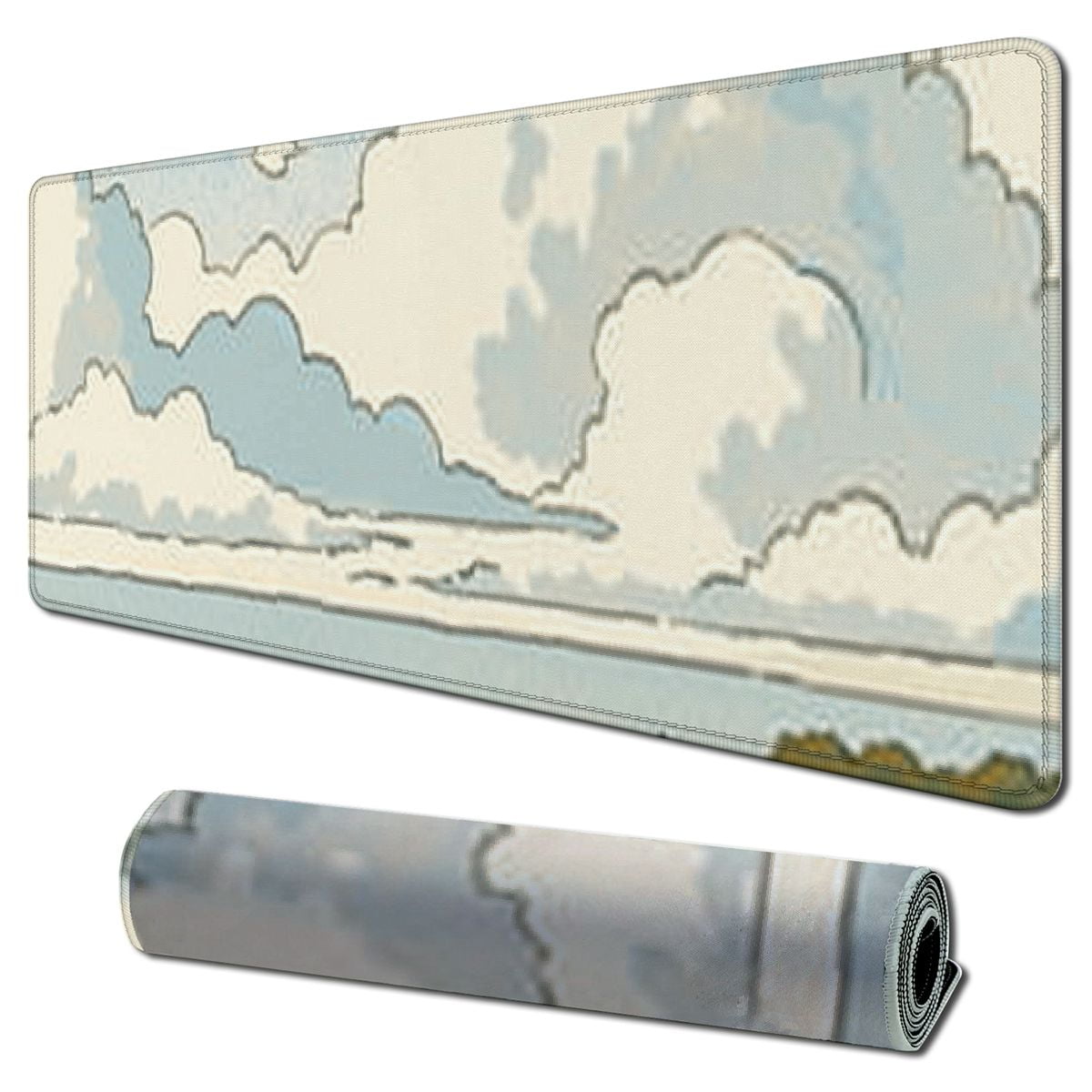 nygtbtfer Cute Desk Mat Mousepad, Street Aesthetics Desk Pad XXL ...