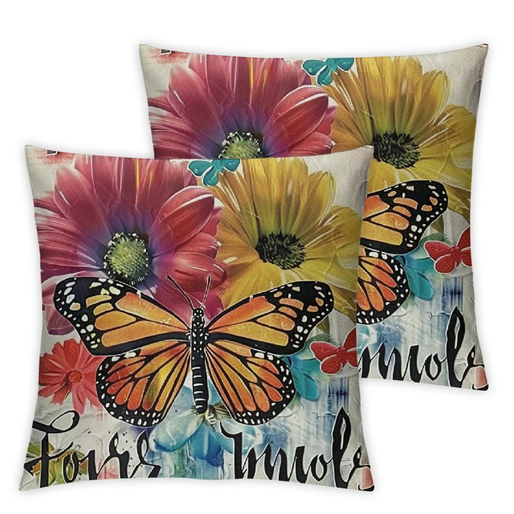 nygtbtfer Decorative Throw Covers Petal Bisexual Case Home Sofa Bedroom ...