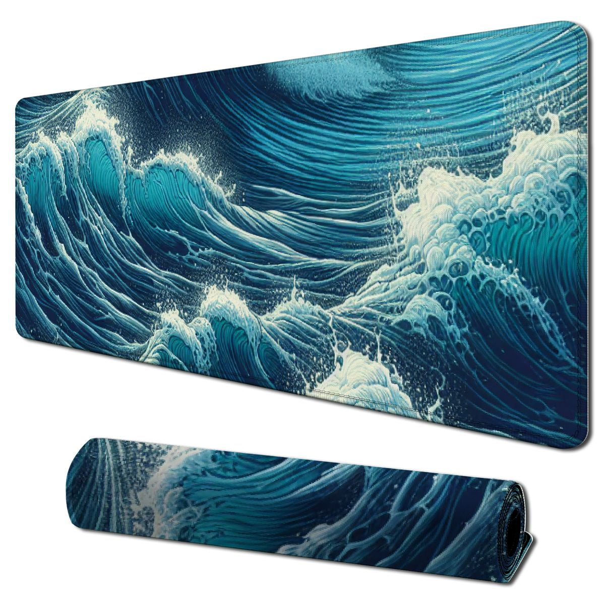 nygtbtfer Ergonomic Mouse Pad with Wrist Support Azure Beach Non-Slip ...