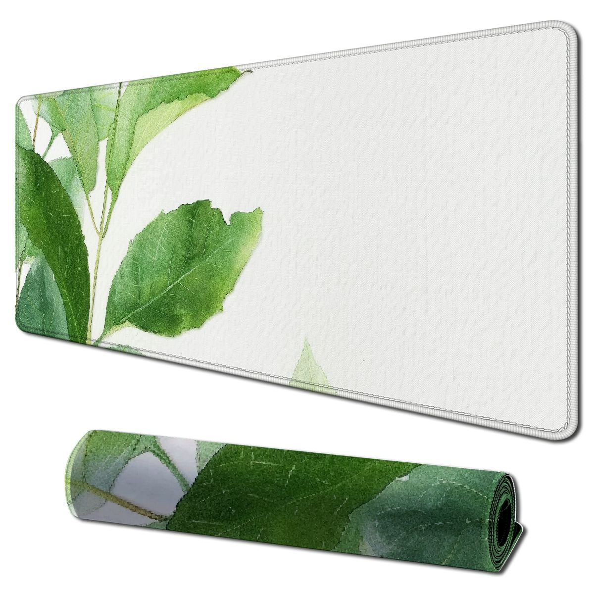 nygtbtfer Eucalyptus Leaves Large Mouse Pad Green Plants Extended ...