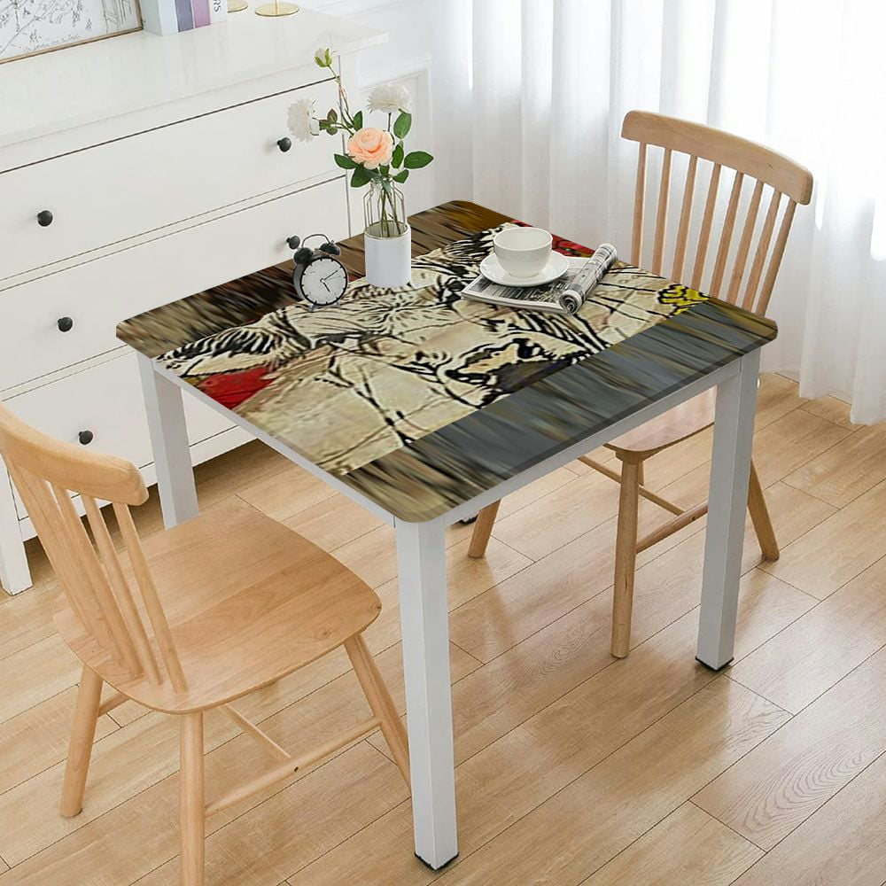 nygtbtfer Farm Animal Table Cloth Table Cover Wipeable Oil Proof for ...