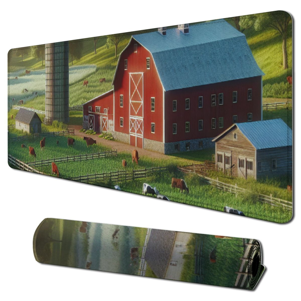 nygtbtfer Farm Animals Cute Mouse Pad,Fun Mouse Mat,Personalised ...
