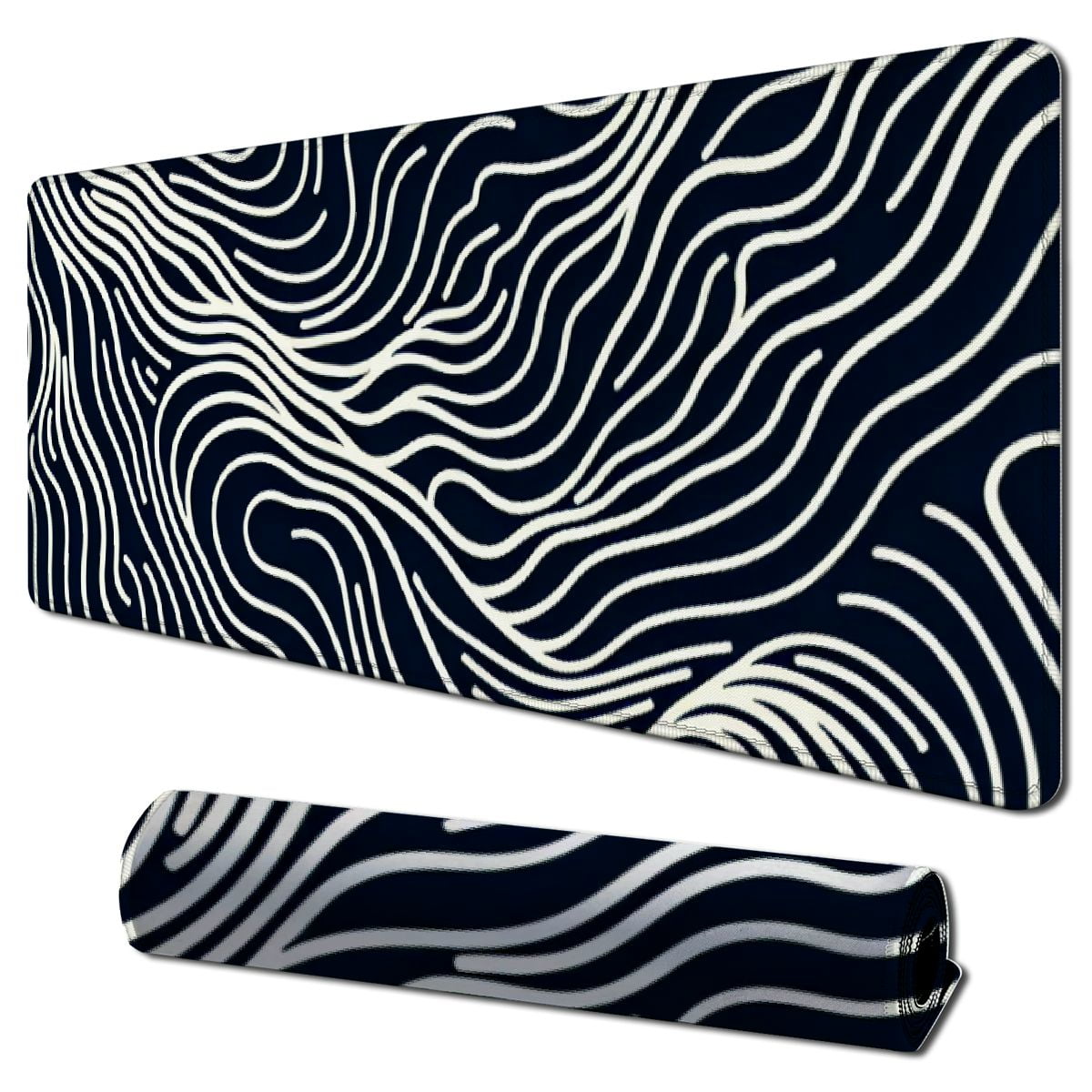 nygtbtfer Gaming Mouse Pad - Anti Slip Rubber Base - Stitched Edges ...