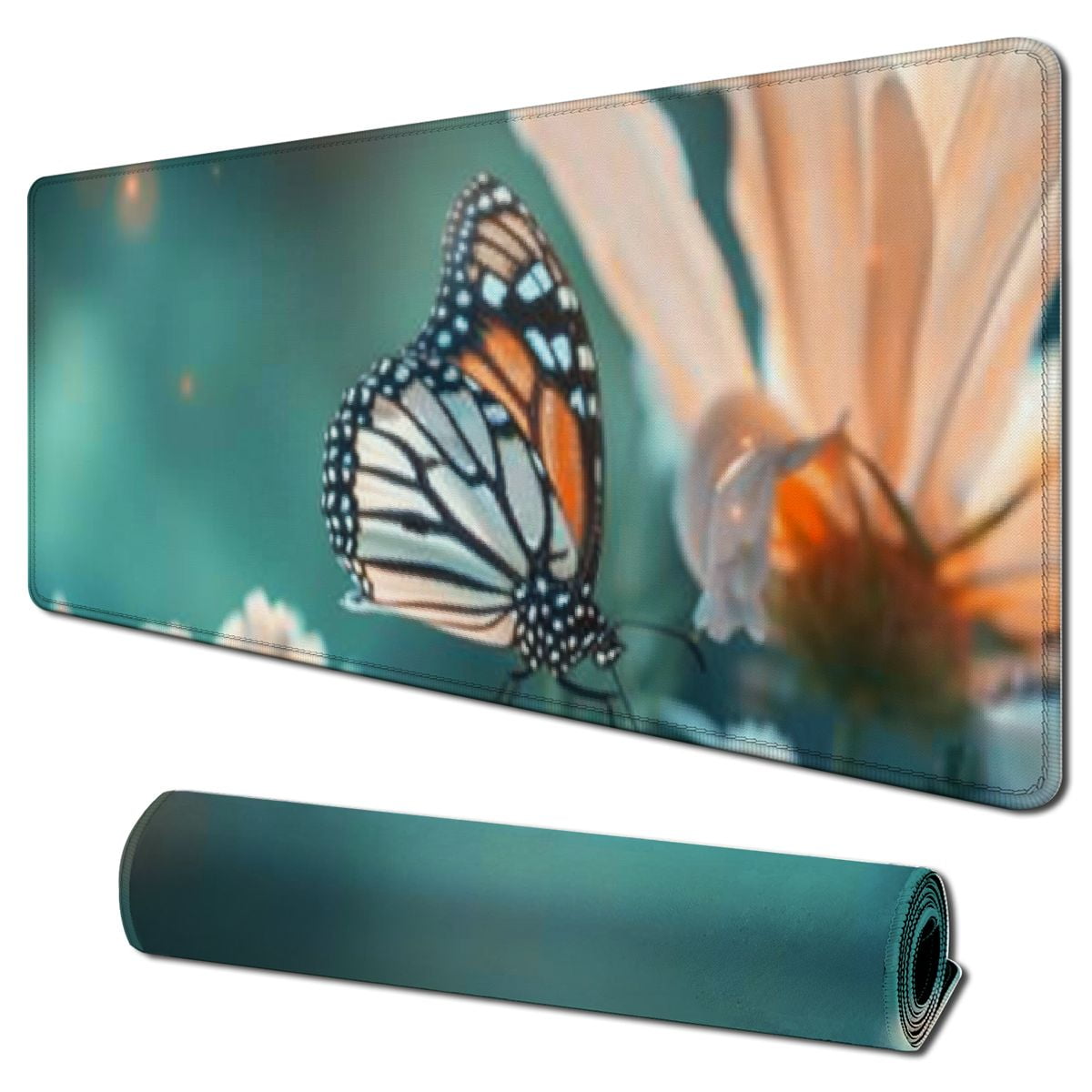 nygtbtfer Gaming Mouse Pad,Desk Mat Extended Large Yellow Roses and ...