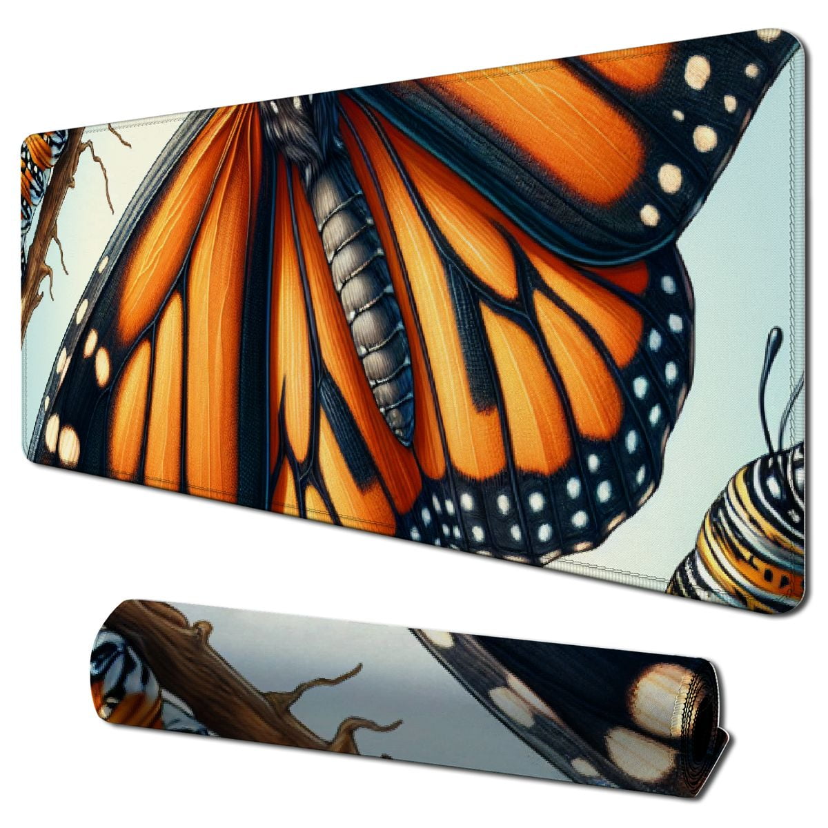 nygtbtfer Gaming Mouse Pad,Desk Mat Extended Large Yellow Roses and ...