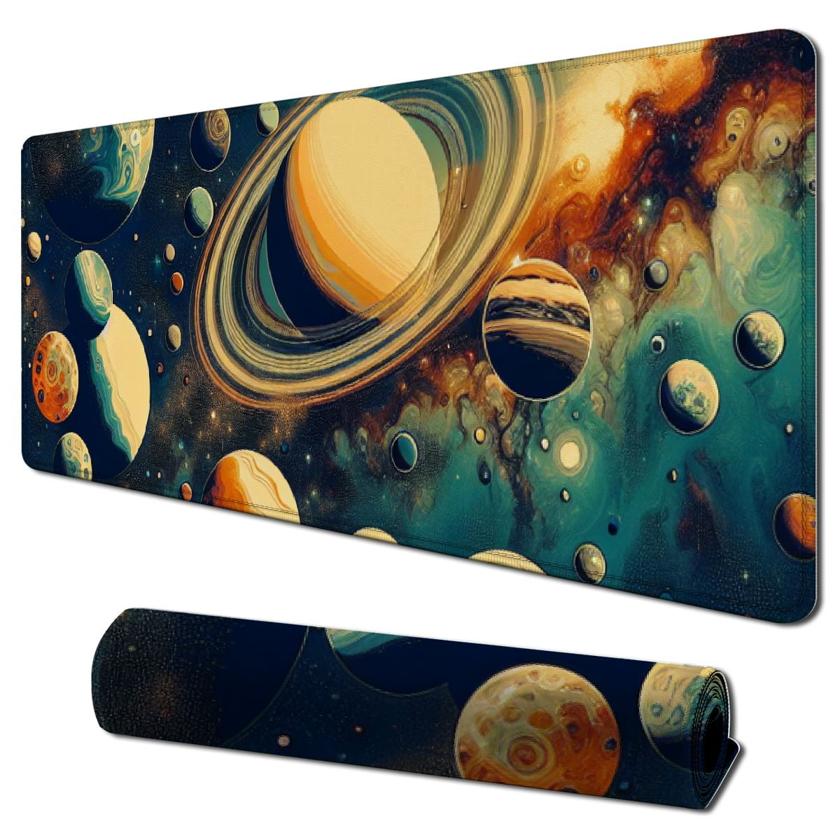 nygtbtfer Gaming Mouse Pad XXL Large Desk Mat Extended Mousepad Big ...