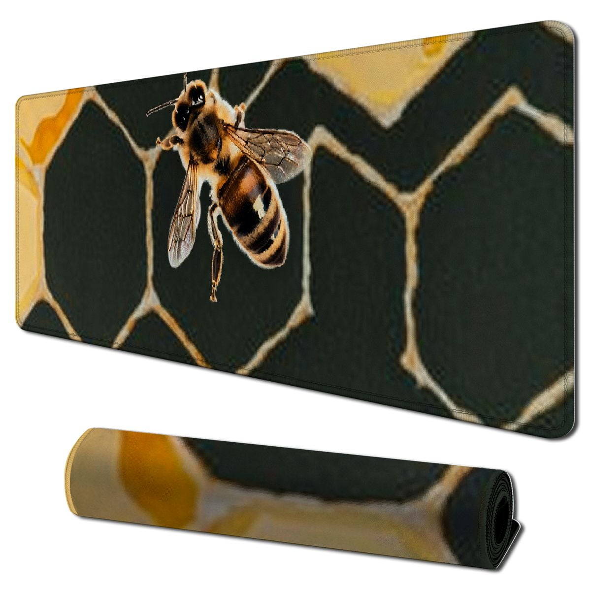 nygtbtfer Heated Mouse Pad, XL Electric Warm Desk Pad with Heating ...