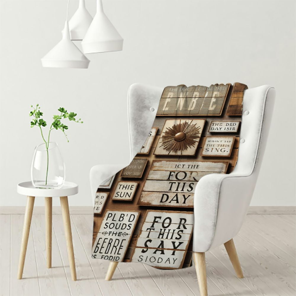 nygtbtfer Lake Rules Blanket, Lake House Go Boating Throw Blanket Queen ...