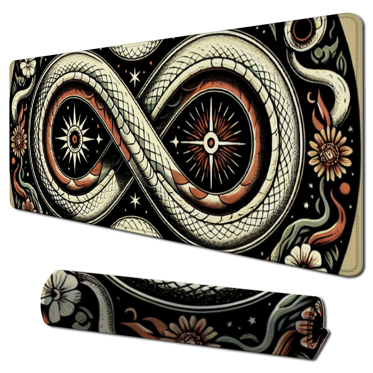 nygtbtfer Large Mouse Pad, Witch Desk Mat for Desktop, Women Girls ...