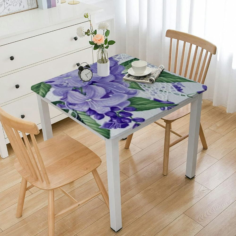 nygtbtfer Lilac Fields Heavy Gauge Vinyl Flannel Backed Tablecloth ...