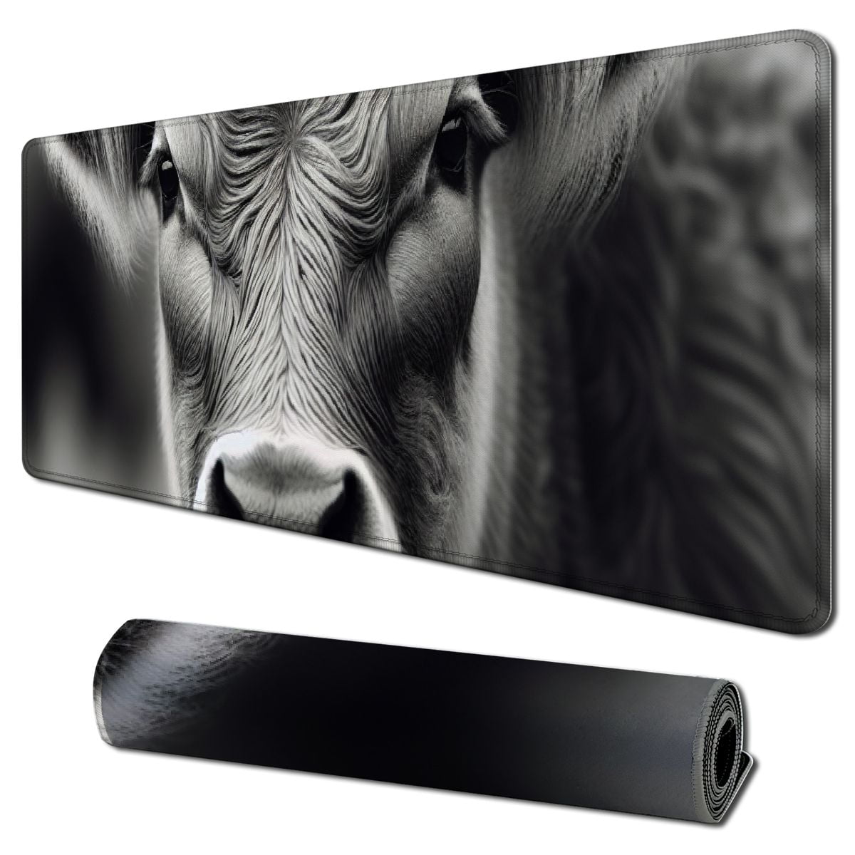nygtbtfer Mouse Pad - Bull Farm Cattle Agriculture Farm Animals Farming ...