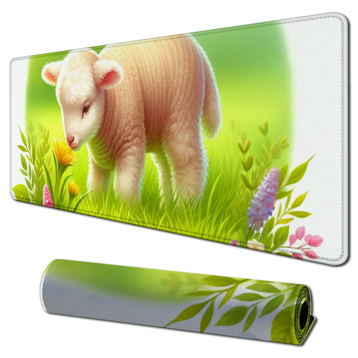 nygtbtfer Mouse Pad - Lamb Farm Sheep Baby Animal Animal Farm Animals ...
