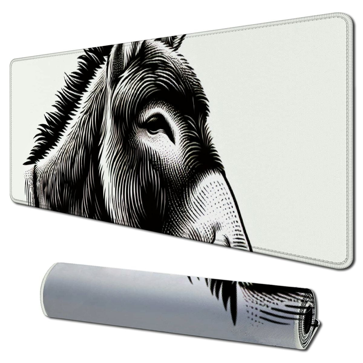nygtbtfer Mouse Pad - Zoo Nature Head 31.5x11.8 in - Walmart.com