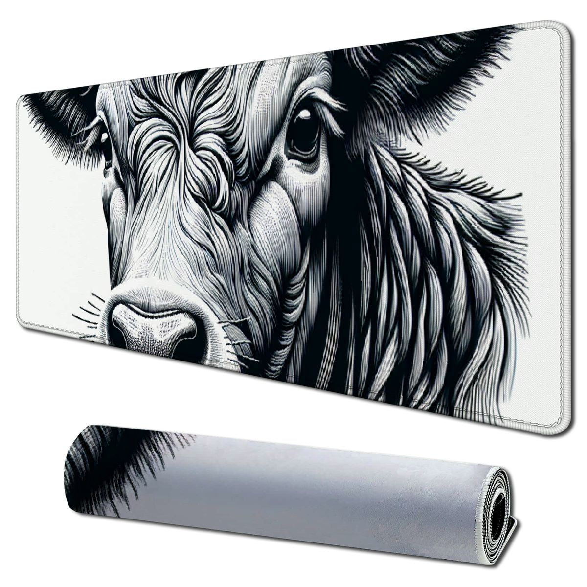 nygtbtfer Mousepad Protected Mouse Pads/Mat with Wrist Support, Design ...