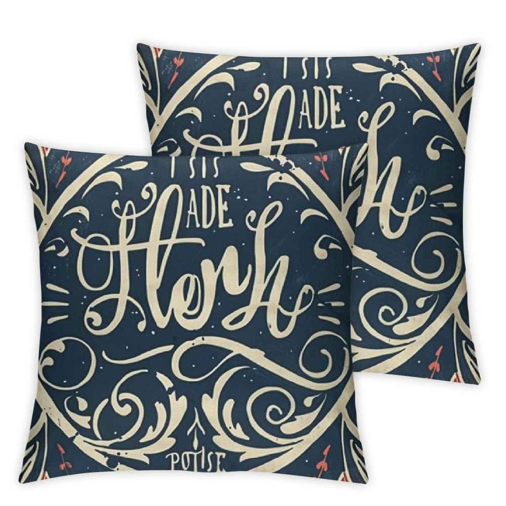 nygtbtfer Spring Pillow CoversEucalyptus Leaves Truck Bless This Home ...
