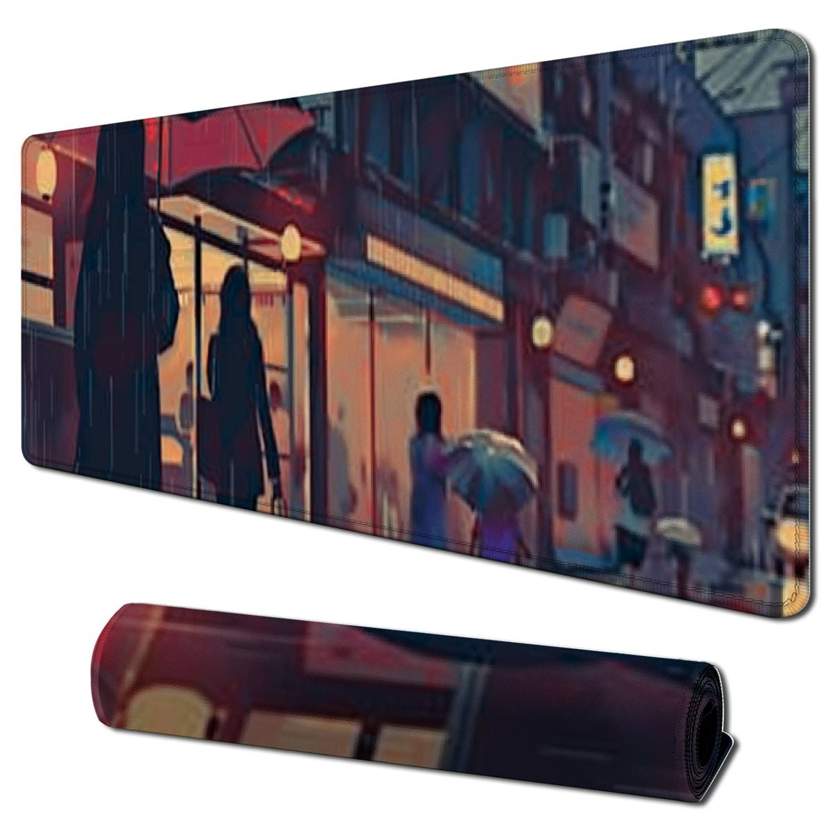 nygtbtfer Tokyo Street Desk Mat Japanese Mouse Pad Desk Pad XXL Large ...