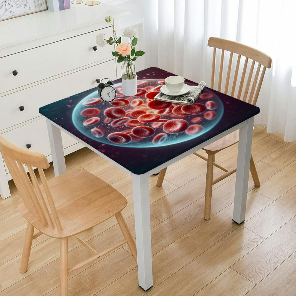 nygtbtfer Valentines Square Fitted Table Cloth Square Tablecloths with ...