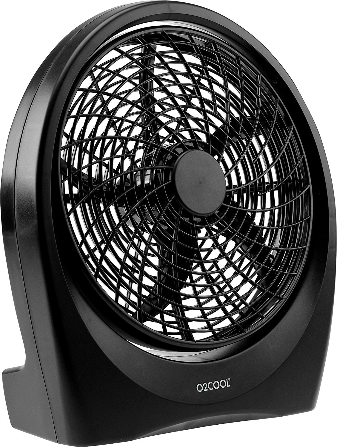 O2Cool 10 Inch Indoor/Outdoor Portable Fan, AC Adapter or Battery ...