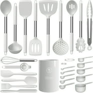 Lux Decor 23 Piece Heat Resistant Kitchen Supplies - Nylon/Stainless ...