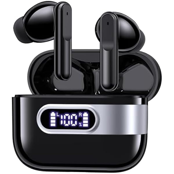 occiam Ear Buds Wireless Earbuds Bluetooth 5.3 Headphones 64H Playback ...