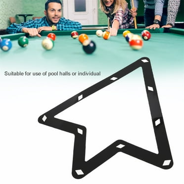 Pro Series Billiard and Pool Wooden 8-Ball Triangle Rack (Cherry ...