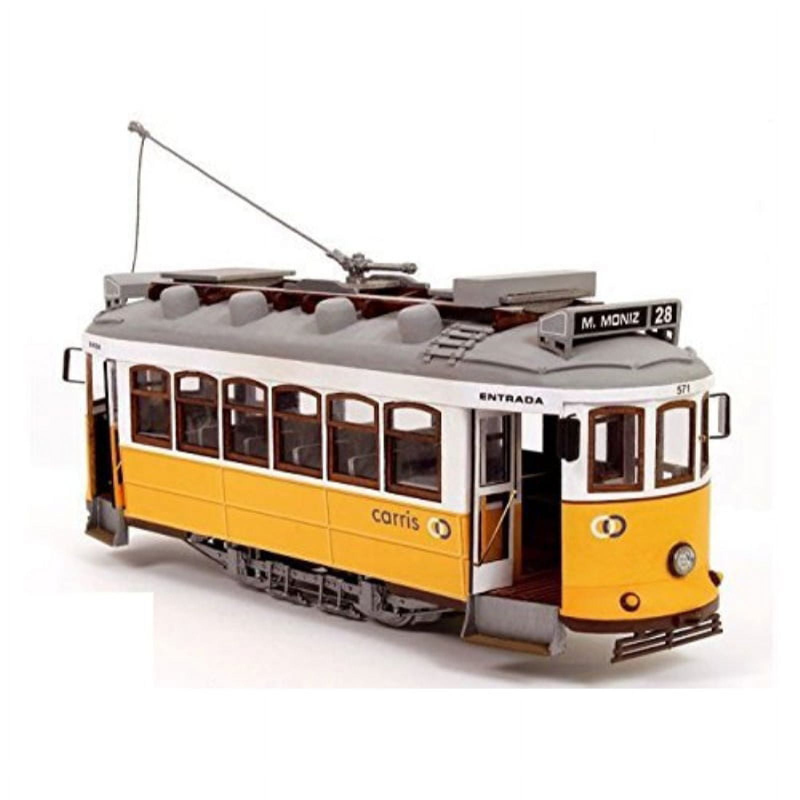 OcCre Lisbon Tram Wood and Metal 1:24 Scale Model Kit 53005 - Walmart.com