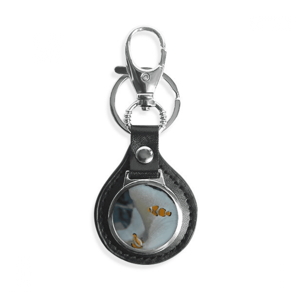 ocean clownfish fish science nature picture key link chain keyholder ...