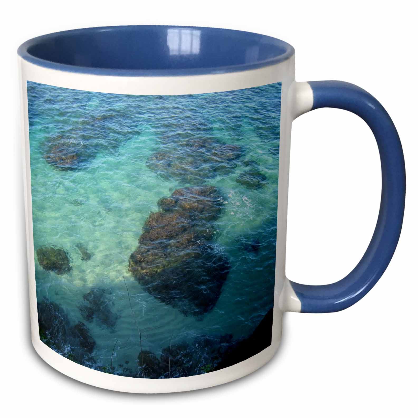 ocean of Hawaii 11oz Two-Tone Blue Mug mug-22966-6 - Walmart.com