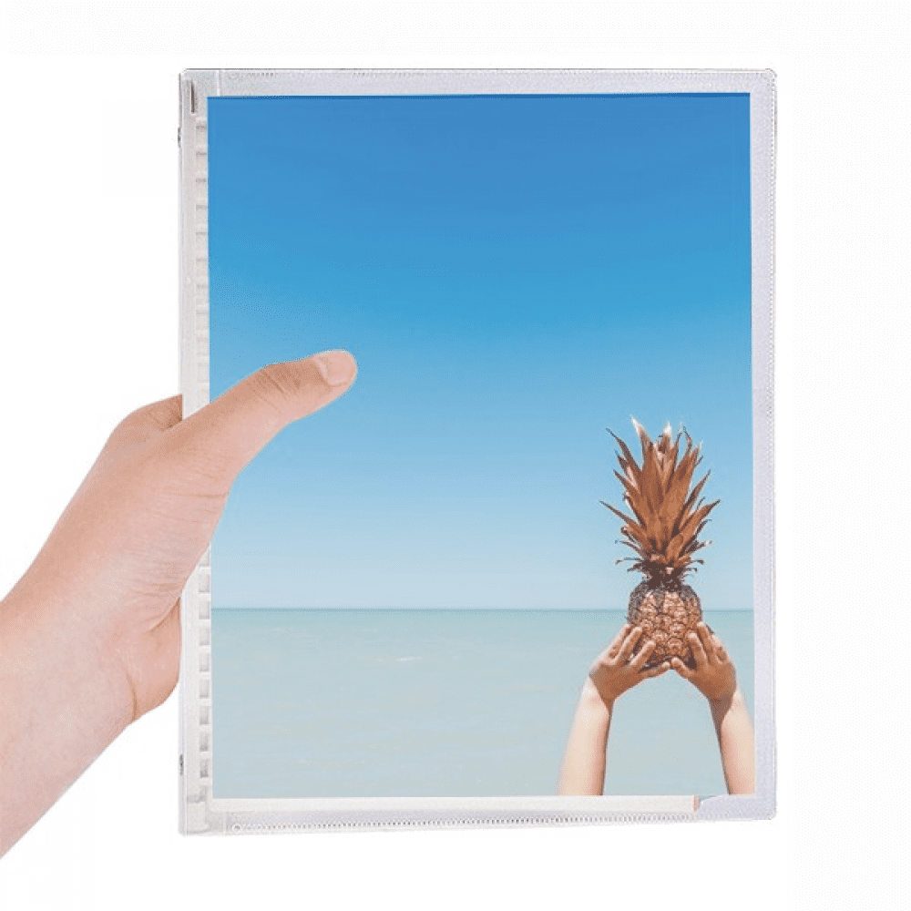 ocean sand beach pineapple sea picture notebook loose diary refillable ...