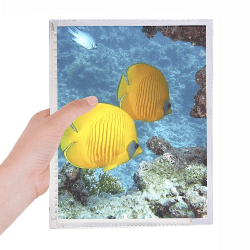 ocean water fish nature picture notebook loose diary refillable journal ...