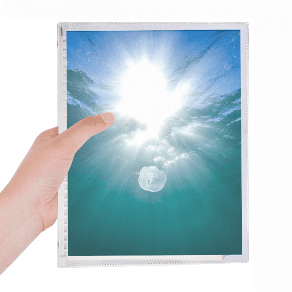 ocean water science nature picture notebook loose diary refillable ...