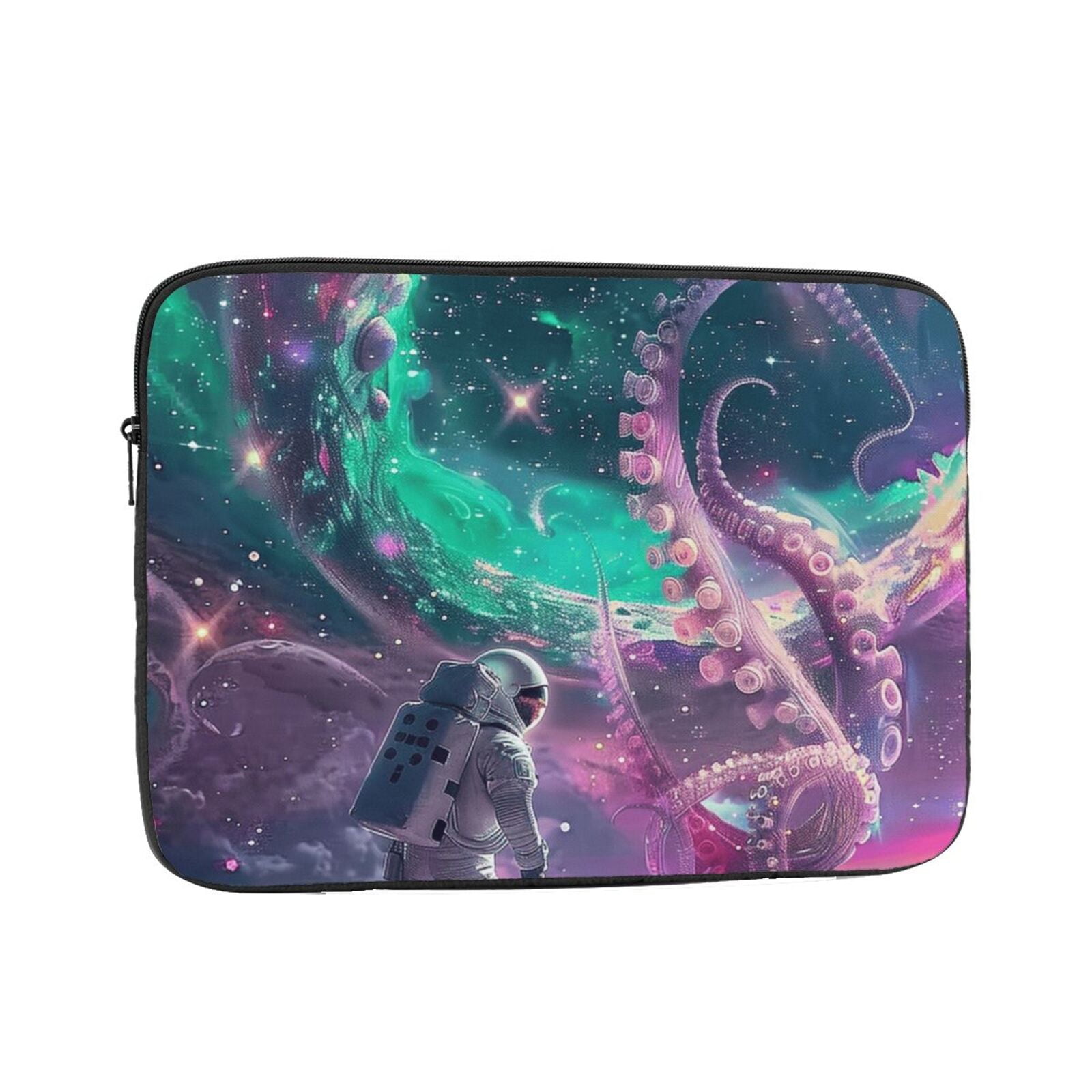 octopus and astronaut liner bag with pocket for laptops and laptops ...
