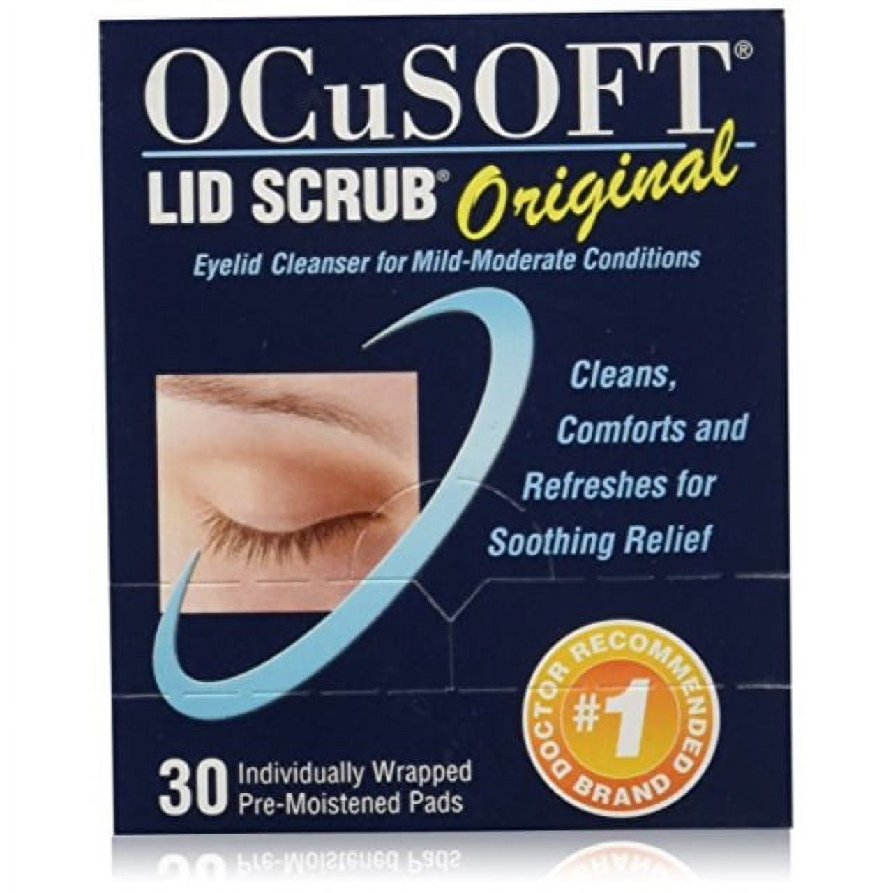Customer reviews for ocusoft lid scrub, pre-moistened pads, original ...
