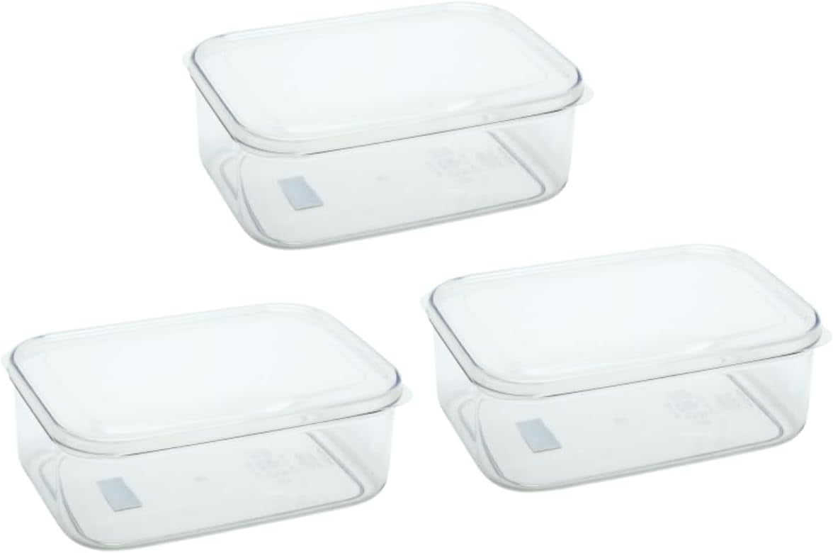of 3) Micro Clear 2.3 qt Food Storage Containers, BPA , Dishwasher ...