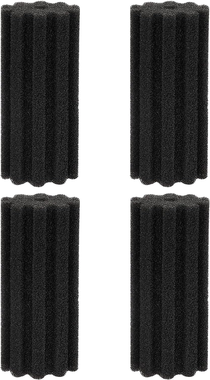 of 4 Replacement Sponges for Aquarium Vertical Stripes Double Sponge ...