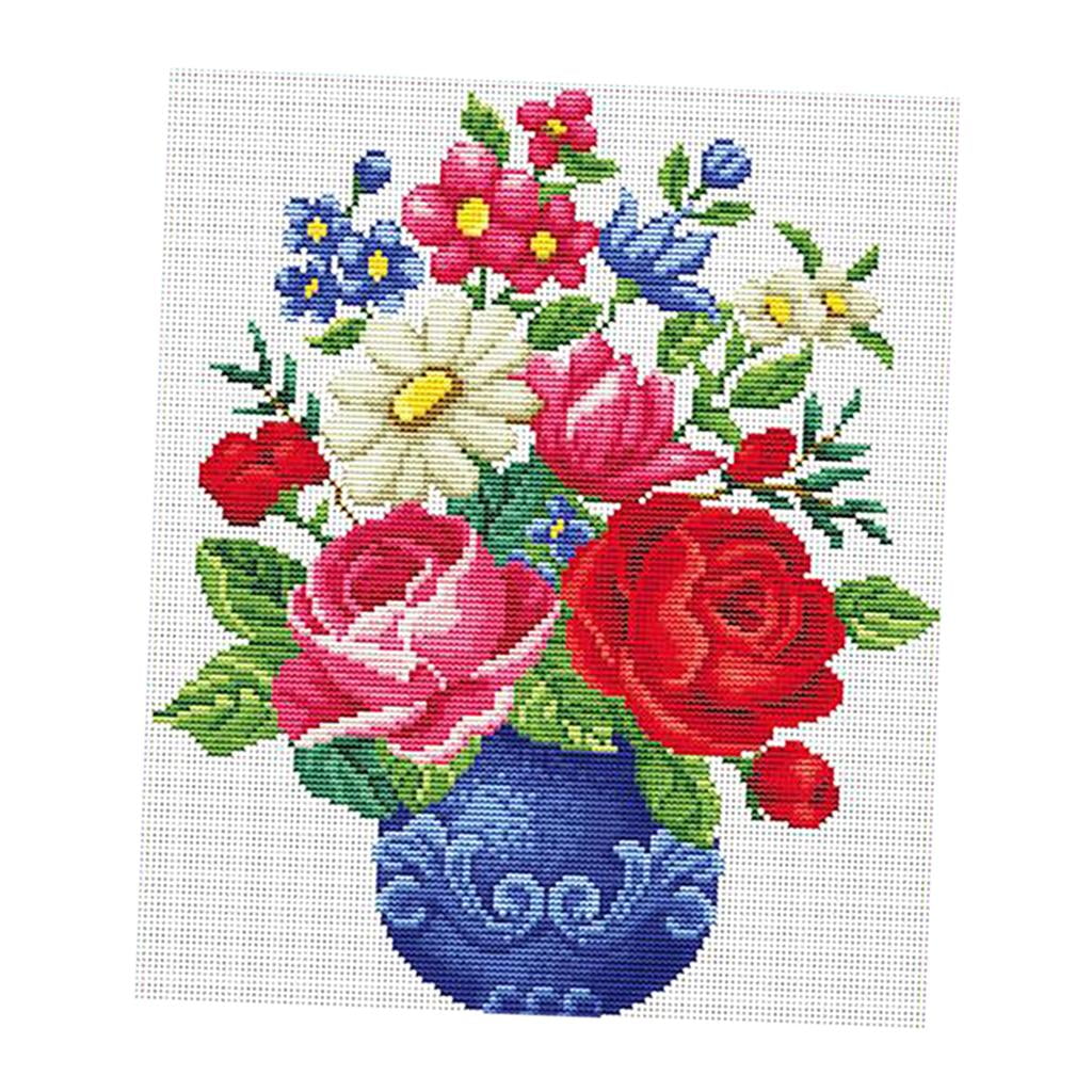 of Embroidery Starter Kits Stamped stitch set Beginners for DIY ...