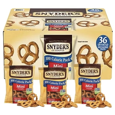 American Gourmet Mini Pretzel Twists, Butter Flavored, 3-Pack 8 oz Bags ...