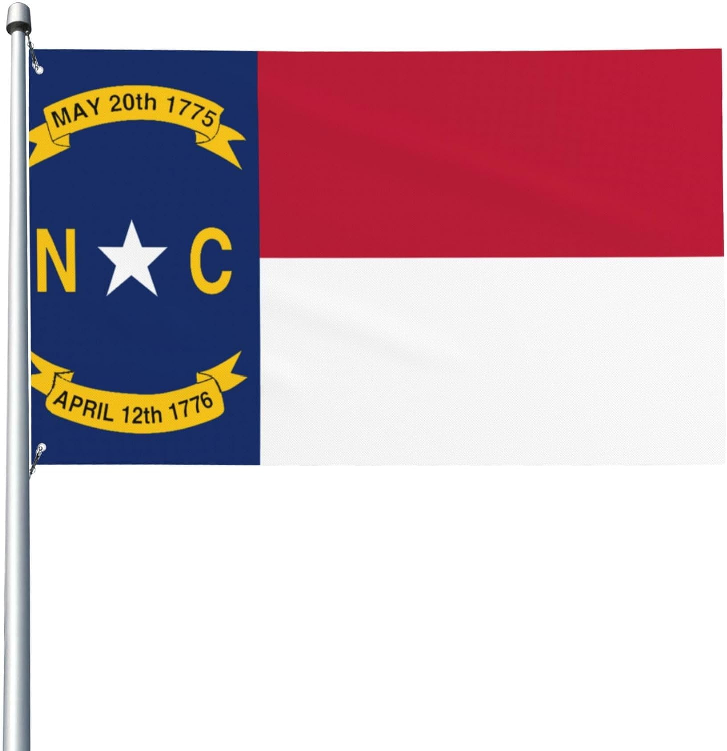 of North Carolina State Flag, 3Ply Polyester Heavy Duty Flag, Double ...