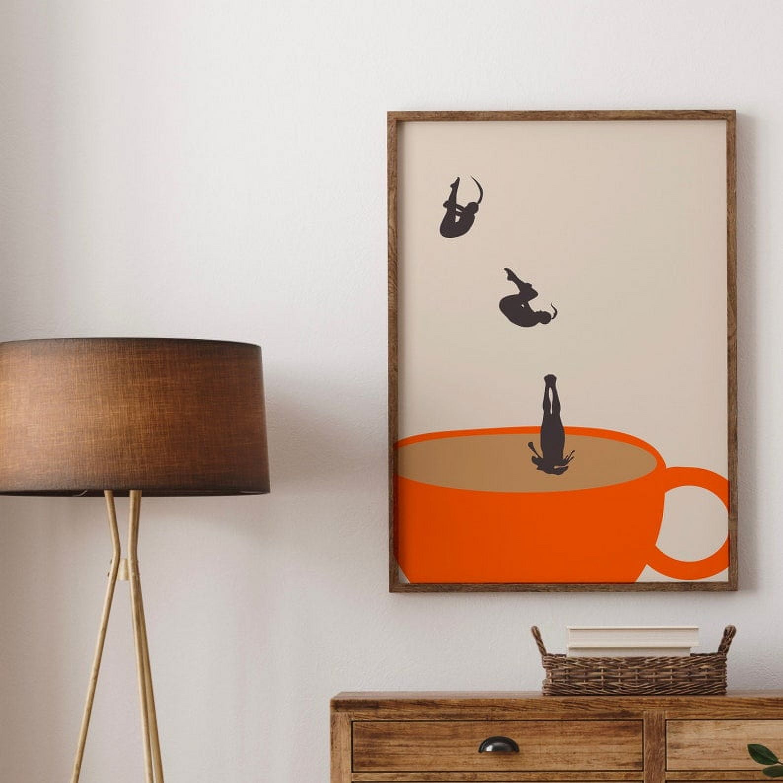 offee Print, Drink Poster, Modern Kitchen Decor, Retro Poster, Pop Art ...