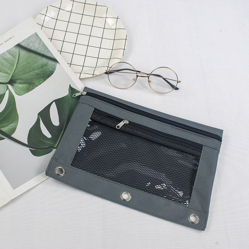 office Binder Pouch Binder Pens Pocket Binder Pencil Pouch Pens Holder ...